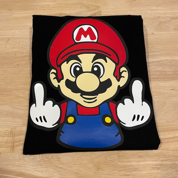Super Mario Svg, Middle Finger Svg, Fuck You Svg, Mario Characters Svg ...