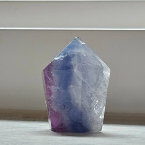 Blue Calcite Top Polish Points Anxiety Relief Clear Negative Energy ...