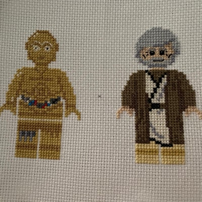 Cross Stitch Pattern: Collection of Star Characters, PDF INSTANT ...