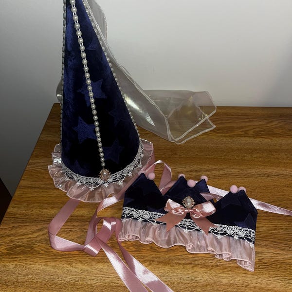 Customize Medieval Hennin Princess / Clown / Witch Hat Atelier Cosplay ...