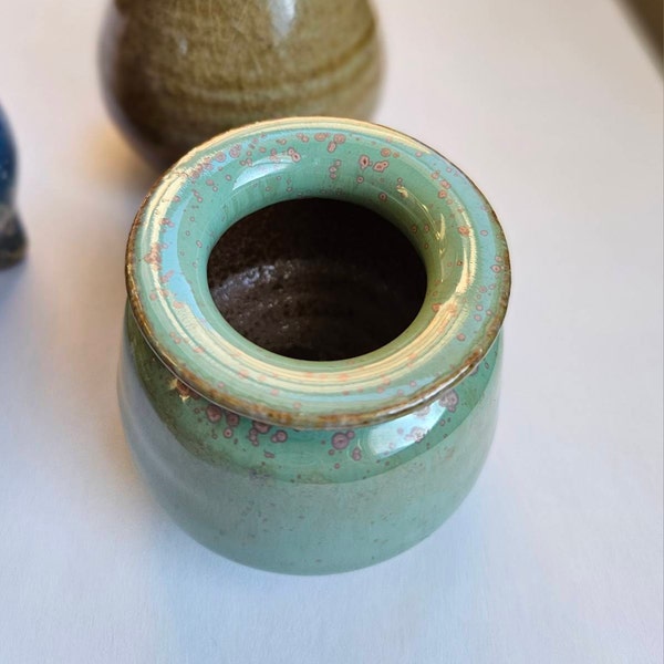 Miniature Handmade Planter, Unique Mini Succulent Flower Pot, Ceramic ...