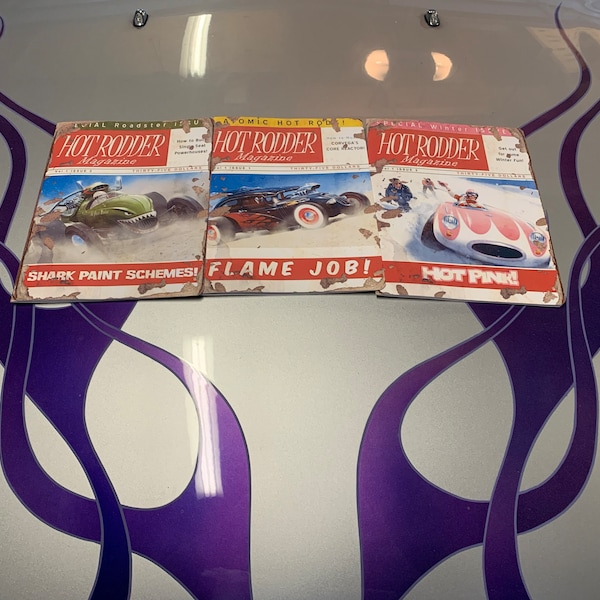 Un-official Handmade Fallout 4 COMPLETE SET of Hot Rodder Magazines ...