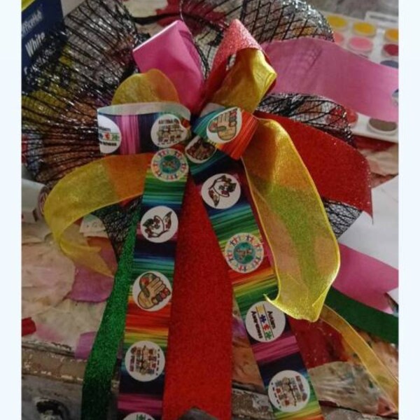 Hanukkah Celebration 1 Printed Grosgrain Ribbon Judaism Jewish Culture ...