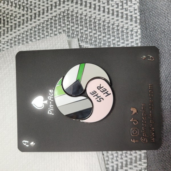 Customizable Pride 3-pin Set UPDATED LGBT Gay Bi Lesbian Trans Ace ...