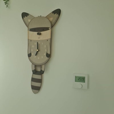 Bigfoot Pendulum Clock Sasquatch Clock Kids Clock - Etsy