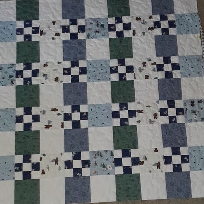 Nordic Snow Quilt Pattern - Etsy