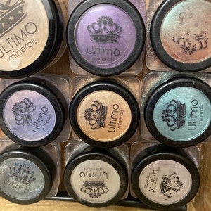 MOOLAH ROUGE Red Blue All Natural Loose Eye Shadow Pigment - Etsy