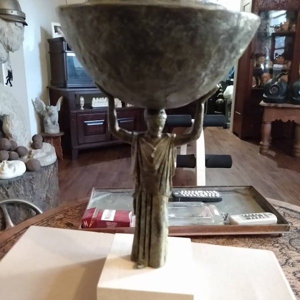 Ancient Greek Bronze Censer From Delphi, Museum Replica 460 BC, Metal ...