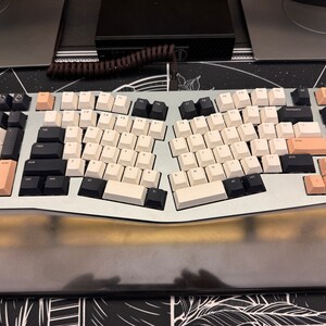 African Padauk Wood Ergonomics Keyboard Wrist Rest Artisan Engrave ...