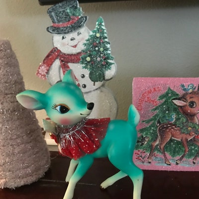 Pink and White Mini Tree Mini Christmas Trees Pink Tree - Etsy