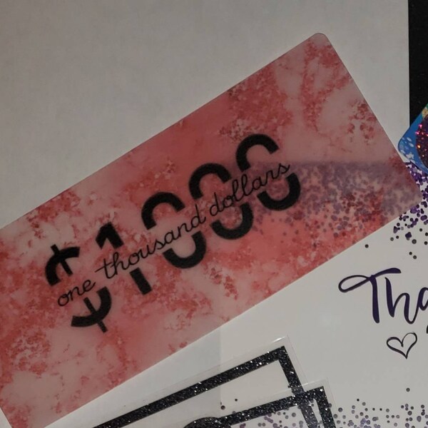 Disc Bound Clear Cash Envelopes Envelopes, Savings Envelopes, Cash ...