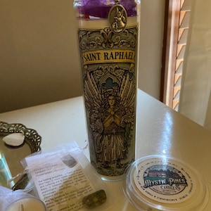 St. Michael Candle Archangel Michael Candle - Etsy