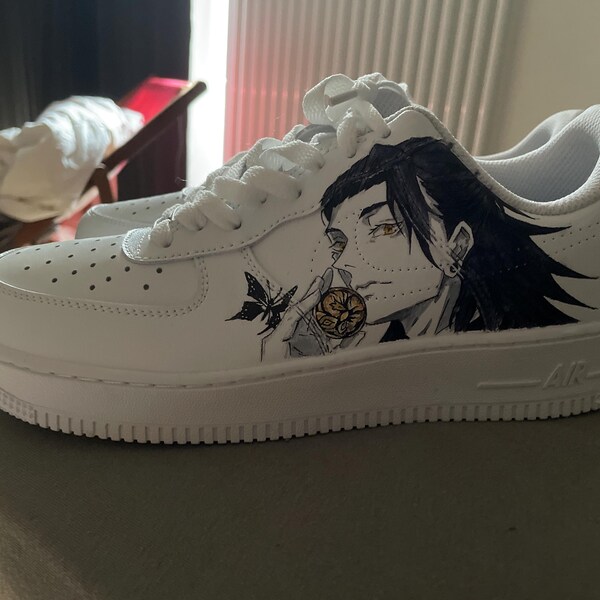 Custom Anime Air Force 1’s (gojo X Geto) - Etsy