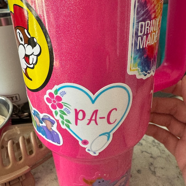 I Love Fall prevention Sticker, Funny Physical Therapy Sticker, Gait ...