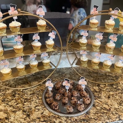 Female Powerlifting Face Cupcake Toppers,muscle Women Party Themed,gym ...