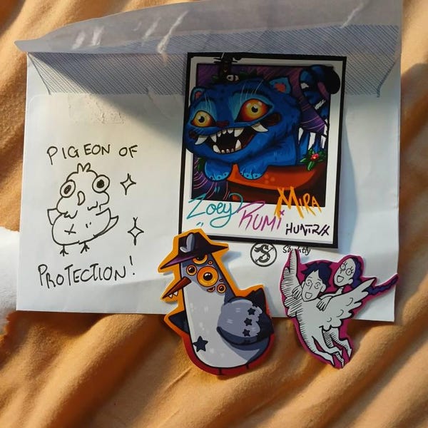 Hazbin Hotel Inspired Lucifer Duck Handmade Shrink Plastic Charm ...