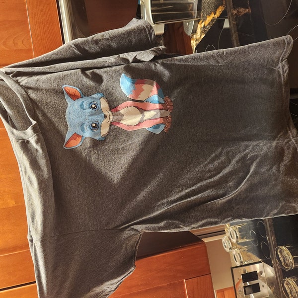 Cute Nonbinary Fox Sticker | Genderqueer and Enby Sticker | Non Binary ...