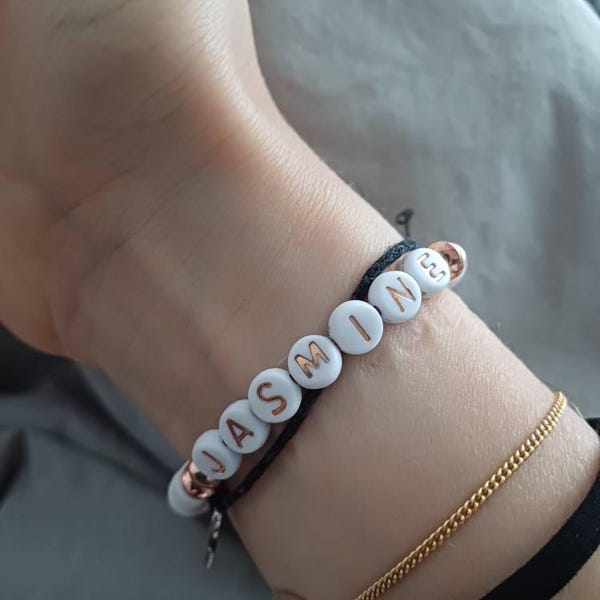 Initial Bracelet, Couple Bracelet, Lover Bracelet Custom Bracelet ...