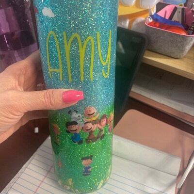 Floral Split Tumbler Neutral Colored Tumbler Fall Tumbler - Etsy