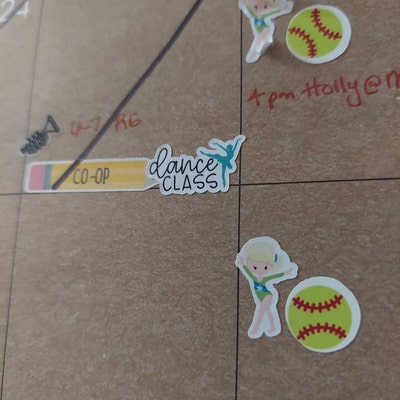 Workout Stickers, Exercise Stickers, Set of 48, Exercise Planner ...