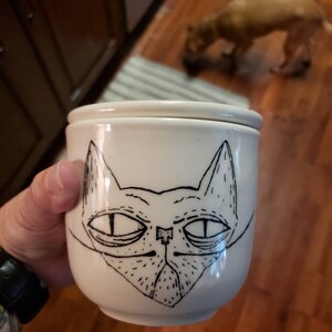 Knock Box Handmade in Ceramic Porcelain Black | Etsy