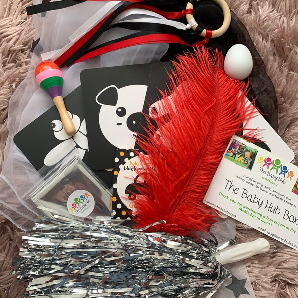 Large Newborn Sensory Baby Play Box - Etsy UK