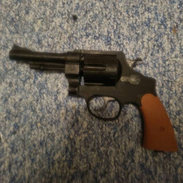 Indiana Jones S&W M1917 Revolver Raiders of the Lost Ark Gun Smith ...