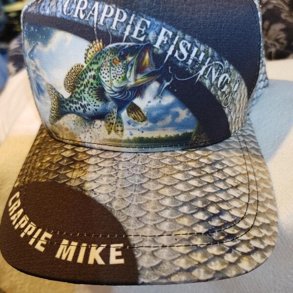 Custom Name Green Camo Deer Hunting Hat, Personalized Name Buck Cap ...