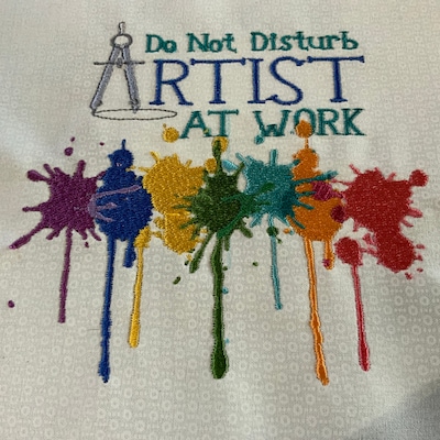 Pastel Paint Splatter Machine Embroidery File Design 5x7 Hoop Instant ...