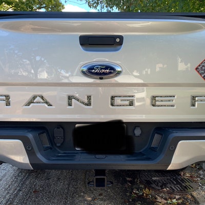Domed 3D Raised Letters Inserts Compatible With TRD Pro Skid Plate ...