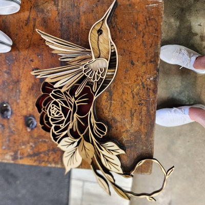 Multilayer Rooster Chicken Laser Cut File 3D Layered Rooster Layered ...