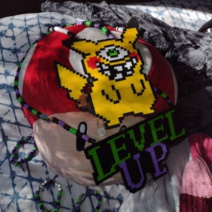 Pika-rick Pikachu Rick Perler - Etsy