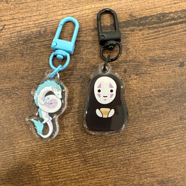 Silly Green Guy Photocard Holder Keychain - Etsy