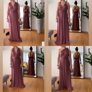 LAVENDER Bridesmaid Dress Infinity Dress Multi-way | Etsy