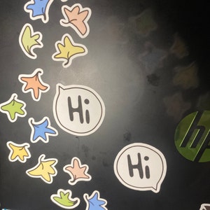 Cute Smiley Face Stickers Boho, Aesthetic, Sticker Set Waterproof ...