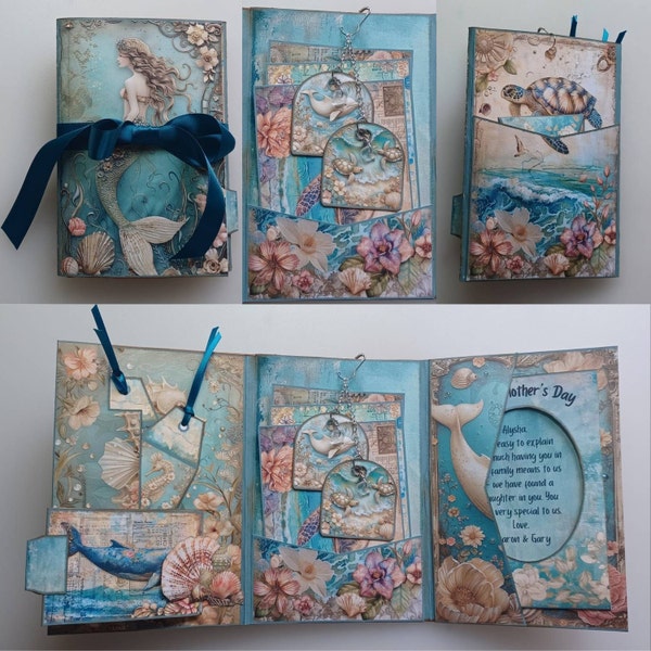 Fortune Teller Kit Printable Paper Craft Project, 3D Effect Journal ...