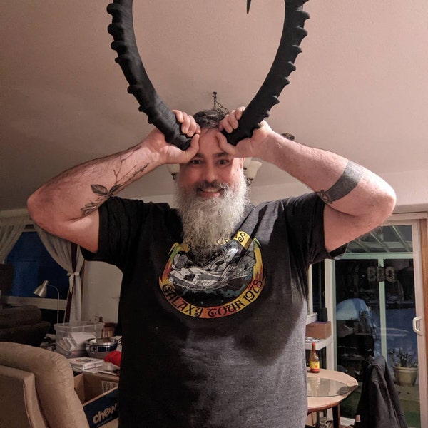 READY TO SHIP Large Sheep Replica Horn Replicas - Etsy
