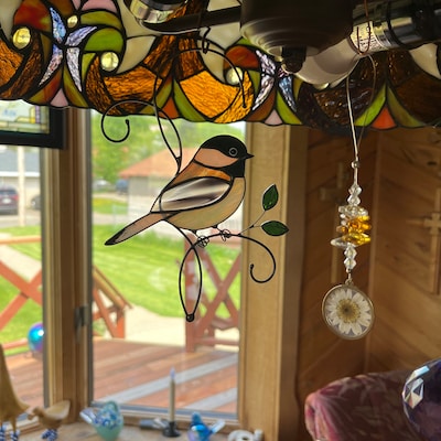 Werewolf Stained Glass Window Cling Werewolf Window Film Werewolf ...