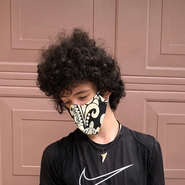 Aloha Hawaiian Face Masks 3 Layer Filter Japanese Koinobori Carp ...