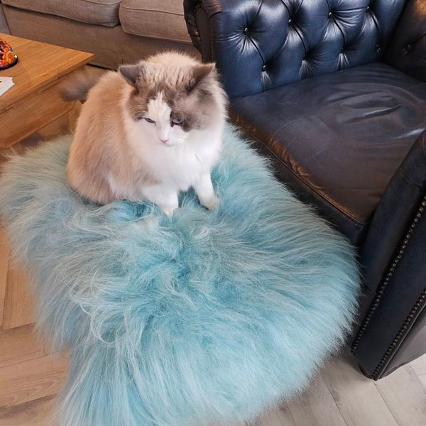 Genuine Icelandic GOLD Sheepskin Rug, Pelt, Carpet, Giant Sheepskin Rug ...