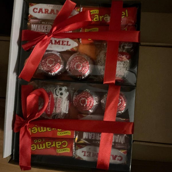 Scottish Tunnock’s Sweet Treat Chocolate Hamper - Etsy UK