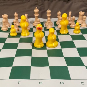 Duck Chess -- Ducky Piece! - Etsy