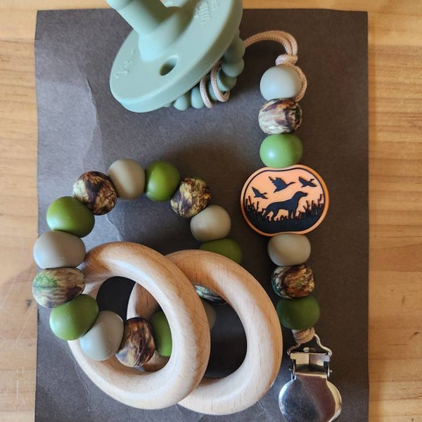 Floral Boho Ghost Pacifier Clip, Halloween Binky Clip, Baby Girl ...