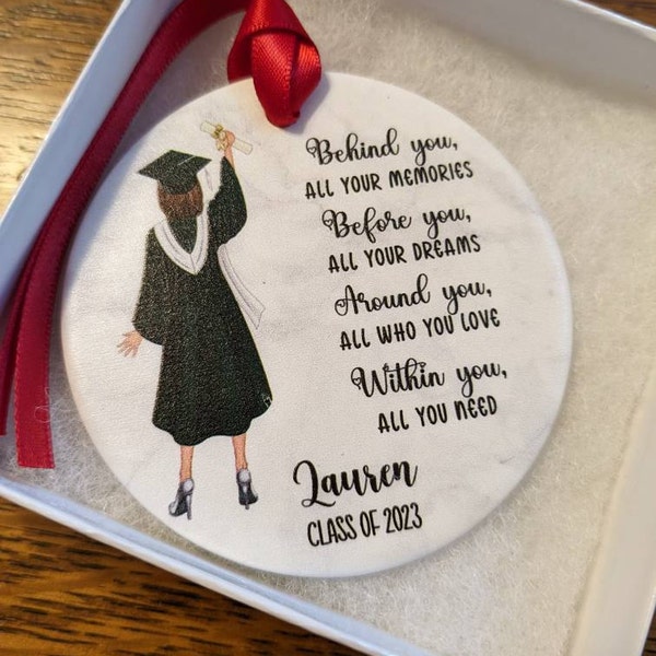 Graduation Gift, Graduation Ornament, Mastered It Ornament, Collage ...