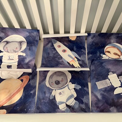 Watercolour Animal Alphabet Poster DIGITAL ART PRINT Pink - Etsy