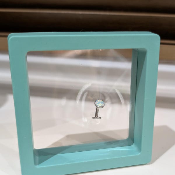 Titanium Fat Belly Button Ring Internally Threading 6/8/10/12/14mm ...