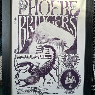 Phoebe Bridgers Reunion Tour 2022 Gig Limited Edition 'I Know the End' Poster, 5 Sizes Available ...