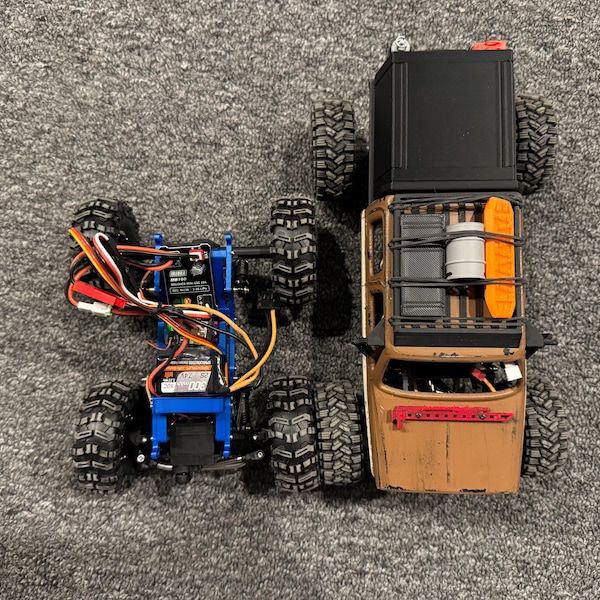 SCX24 Chassis Frame Kit - SHORT Wheelbase - Etsy