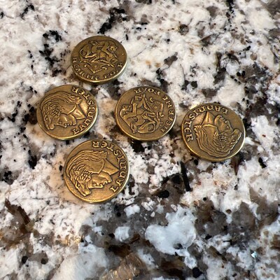 Loreon Lannister Golden Lion Coin Officially Licensed ASOIAF ...