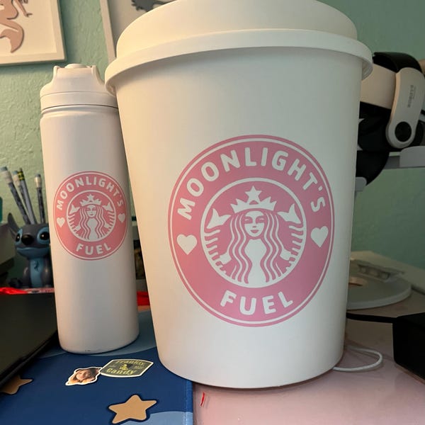 Starbucks Vinyl Decal *customization Available for Text* - Etsy